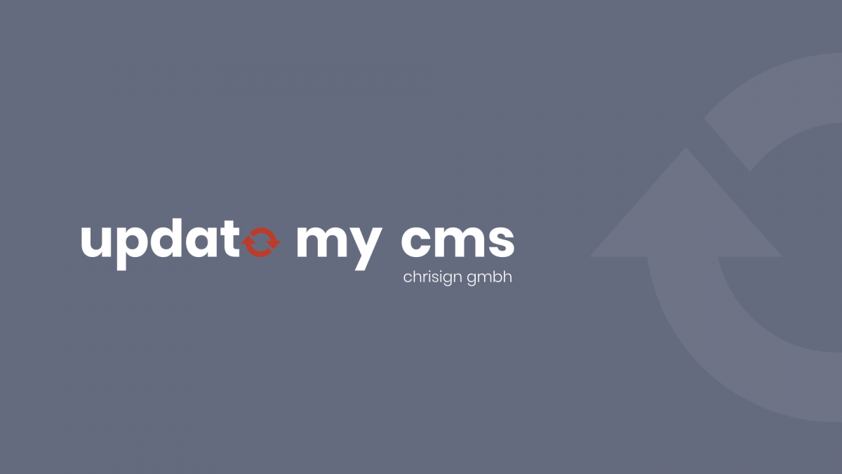 Update My CMS